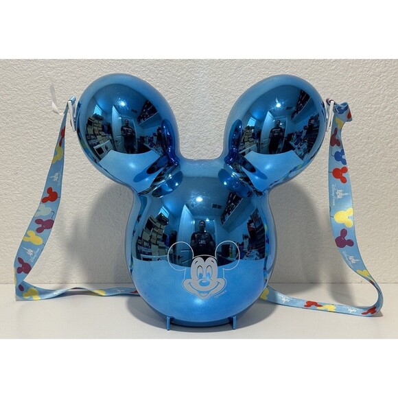 Disney | Accessories | Disney Parks Mickey Mouse Balloon Popcorn Bucket ...